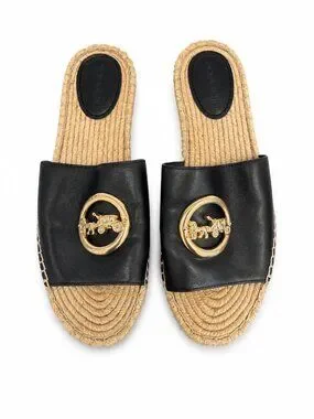 Coach | Shoes | Coach Shoes Coach Camille Espadrille Jute Footbead ...